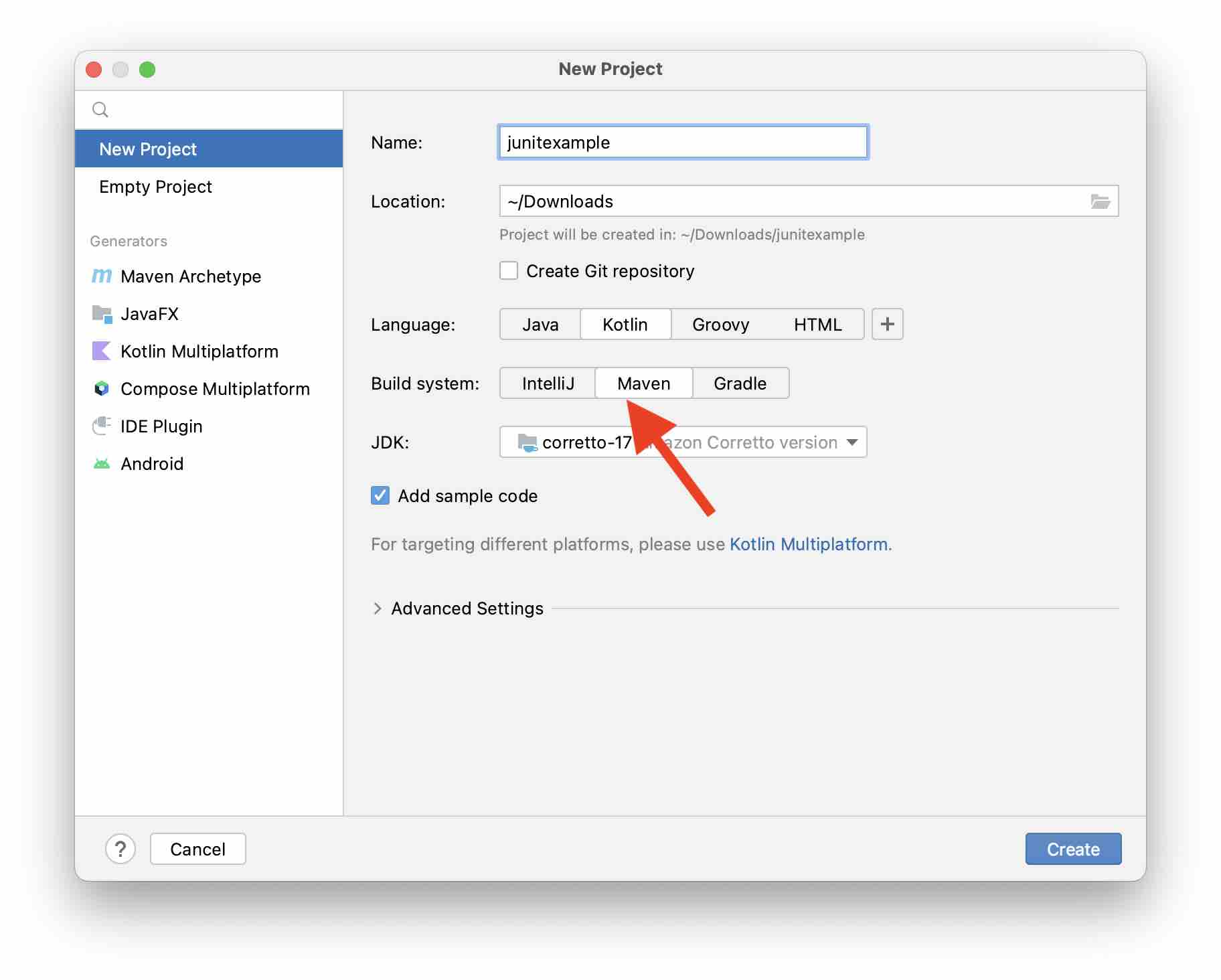 JUnit 4 Setup Example With IntelliJ Maven Code2care